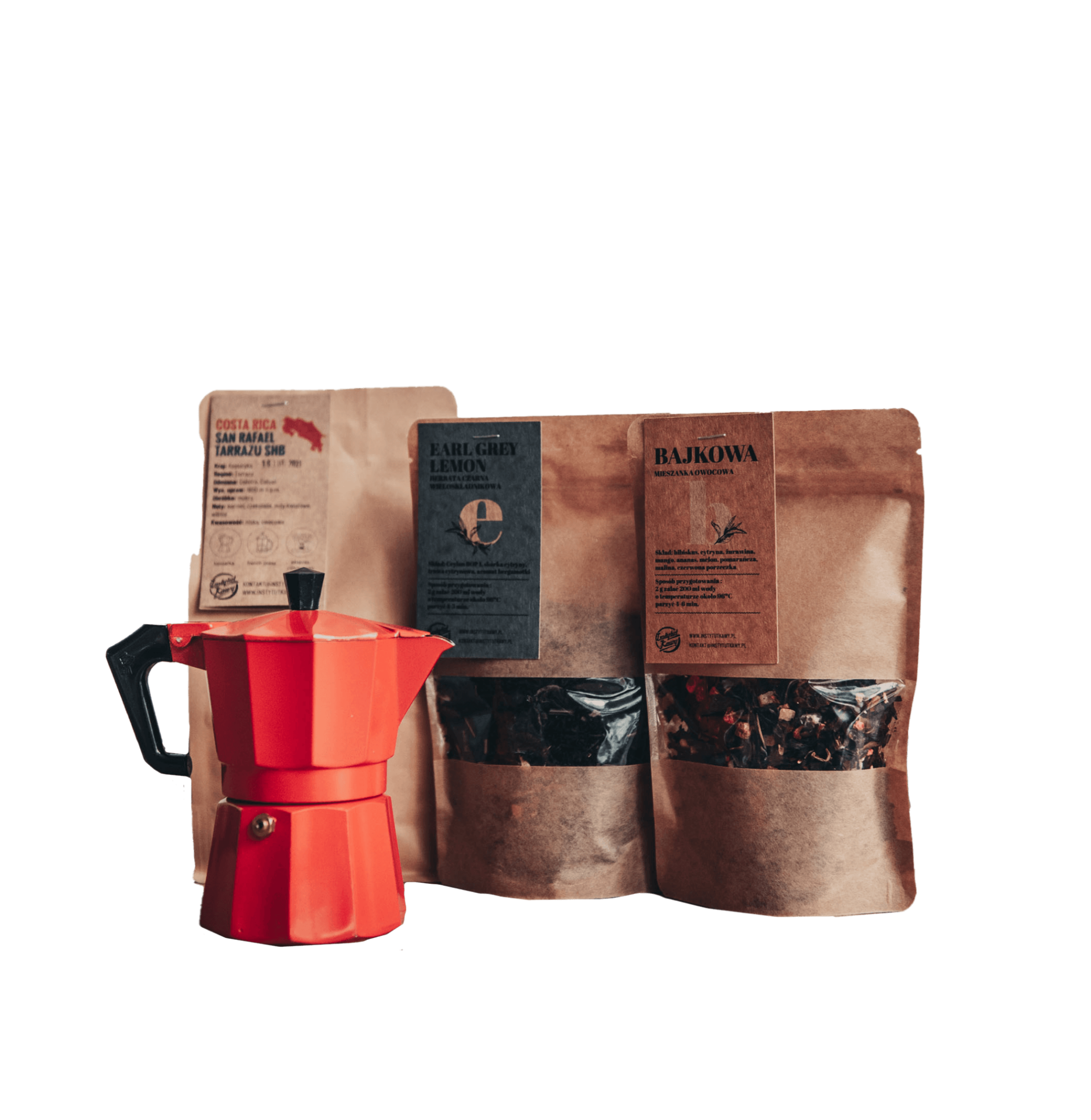 Zestaw kaw ziarnistych, kawa na prezent - Instytut Kawy